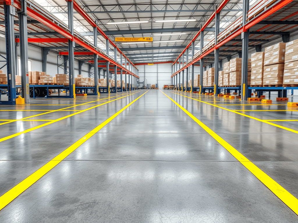 🔸 Charlotte - Warehouse & Parking Lot Striping Contractor